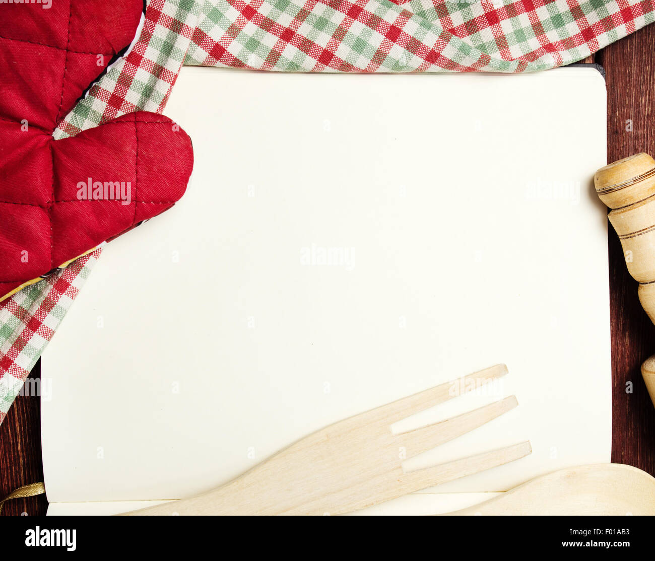 Blank recipe hi-res stock photography and images - Alamy