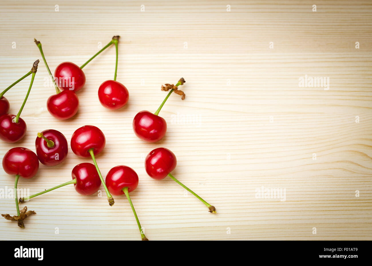 Cherries fruit table hi-res stock photography and images - Alamy