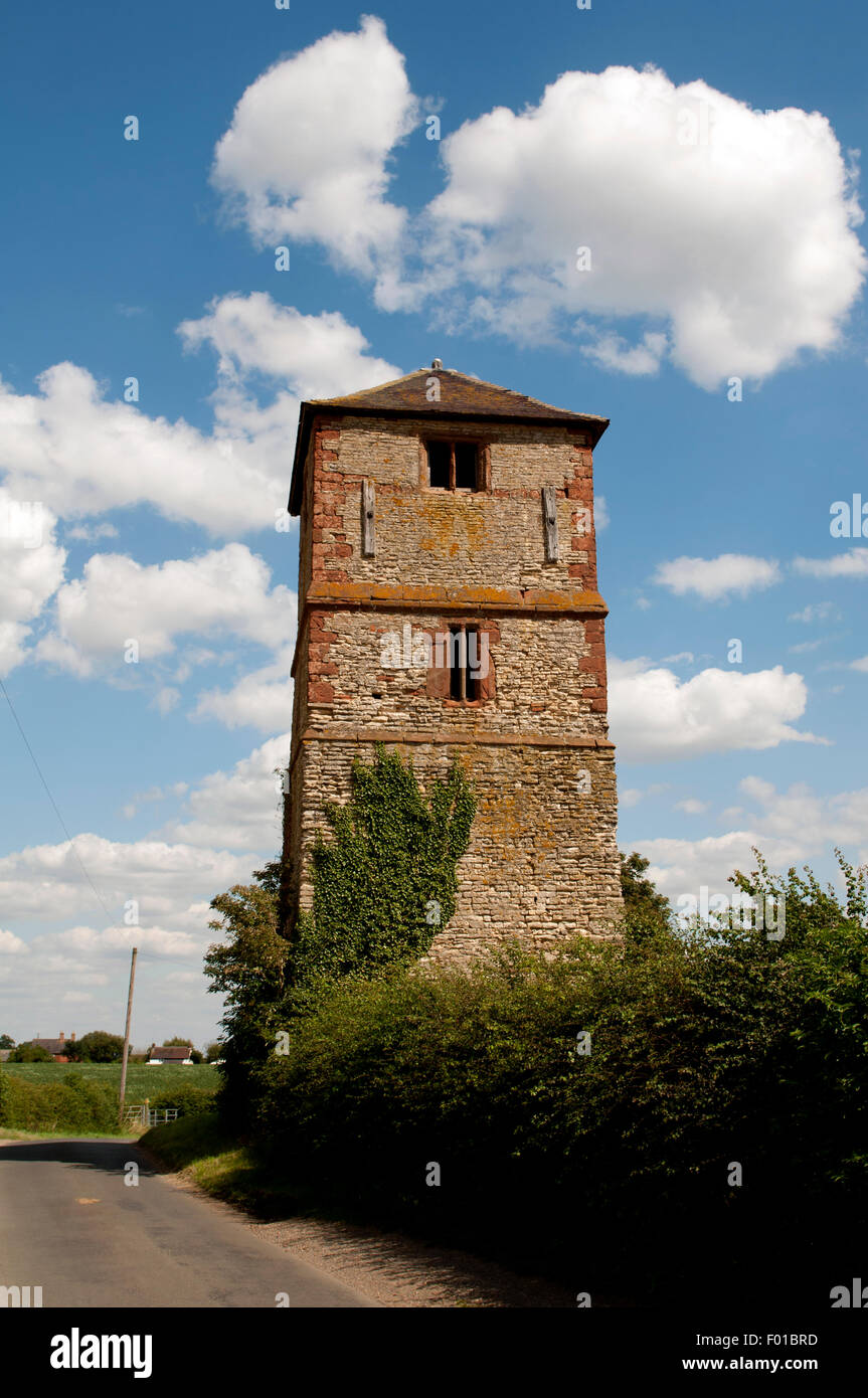 St. Laurence`s Church remains, Kings Newnham, Warwickshire, England, UK ...