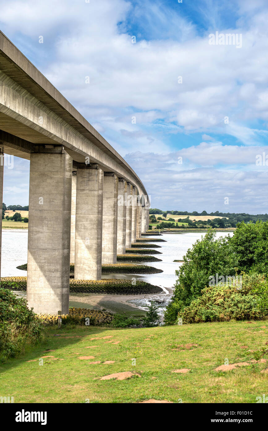 Orwell bridge hi-res stock photography and images - Alamy