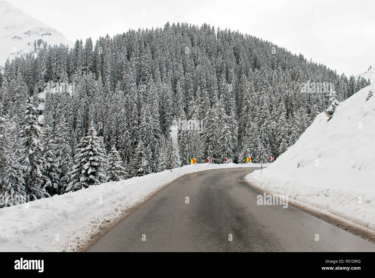 Road signs in austria hi-res stock photography and images - Alamy