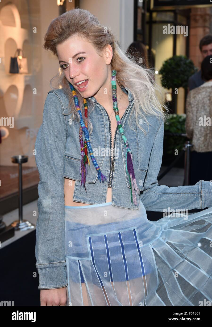 Fendi Store Anniversary Party held on New Bond Street Featuring: Anabel ...