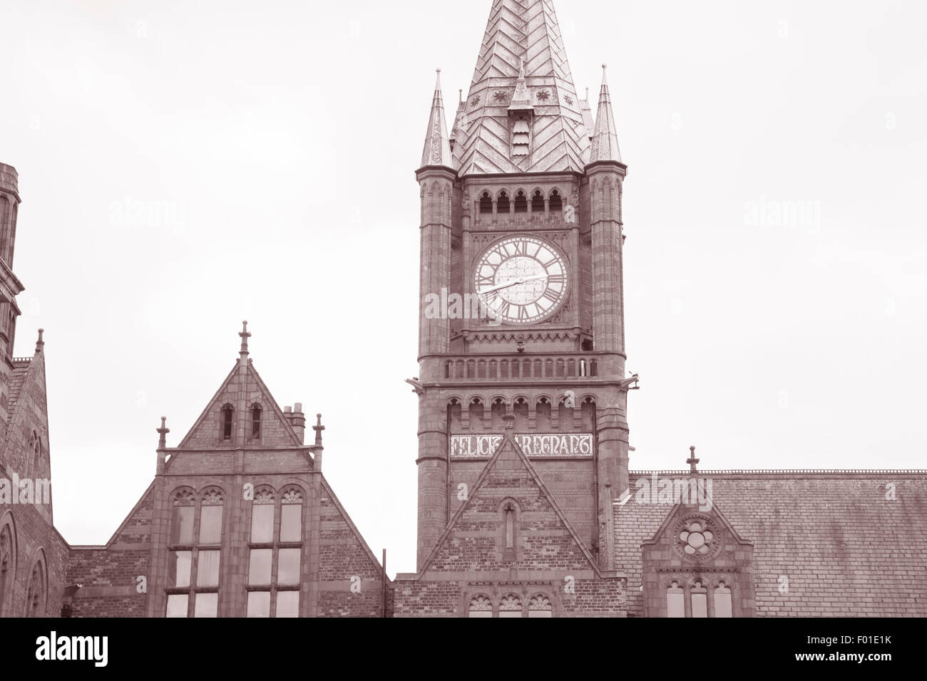 Victoria clock tower liverpool hi-res stock photography and images - Alamy