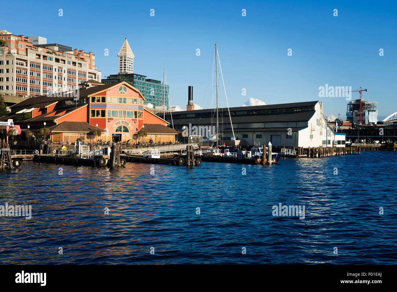 waterfront of Seattle Stock Photo - Alamy