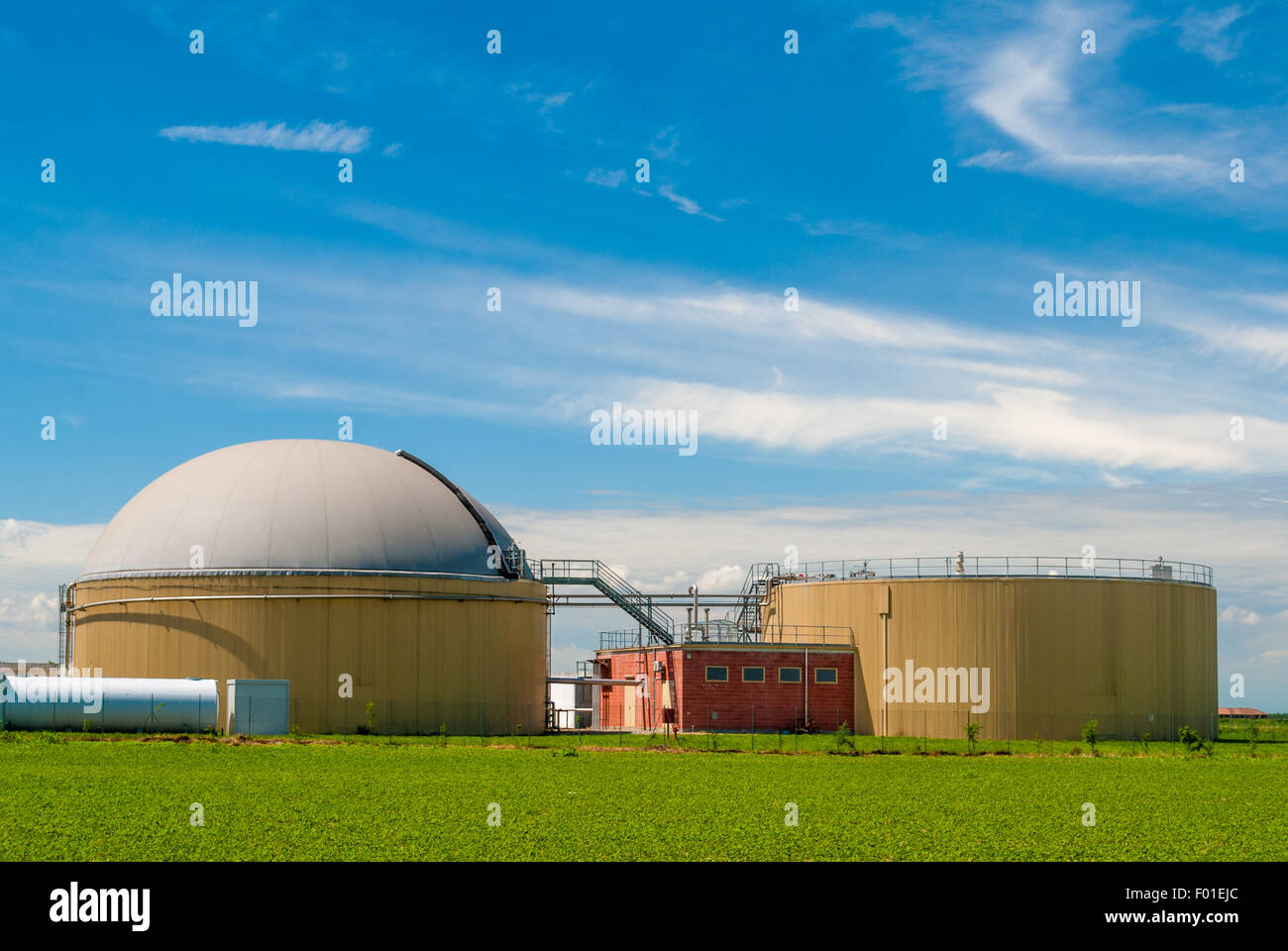 Biogas farm hi-res stock photography and images - Alamy