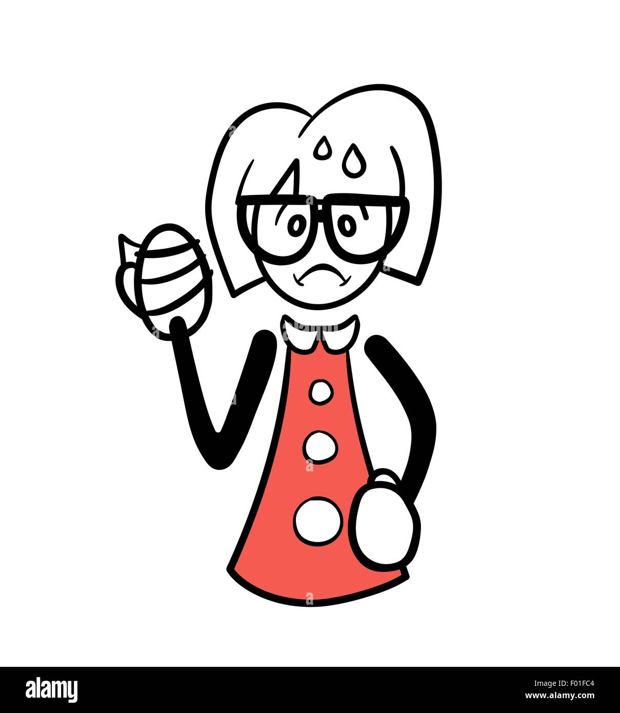 Hand injury cartoon Cut Out Stock Images & Pictures - Alamy