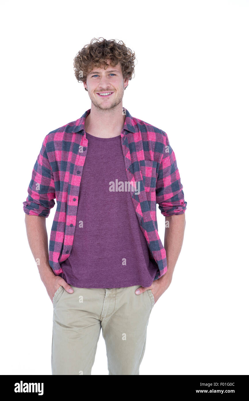 Man looking at hands hi-res stock photography and images - Alamy