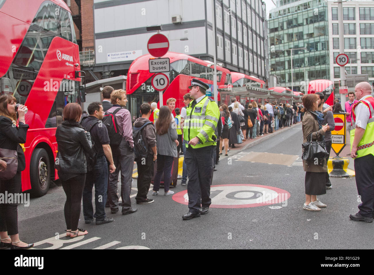 Long queues form hi-res stock photography and images - Alamy