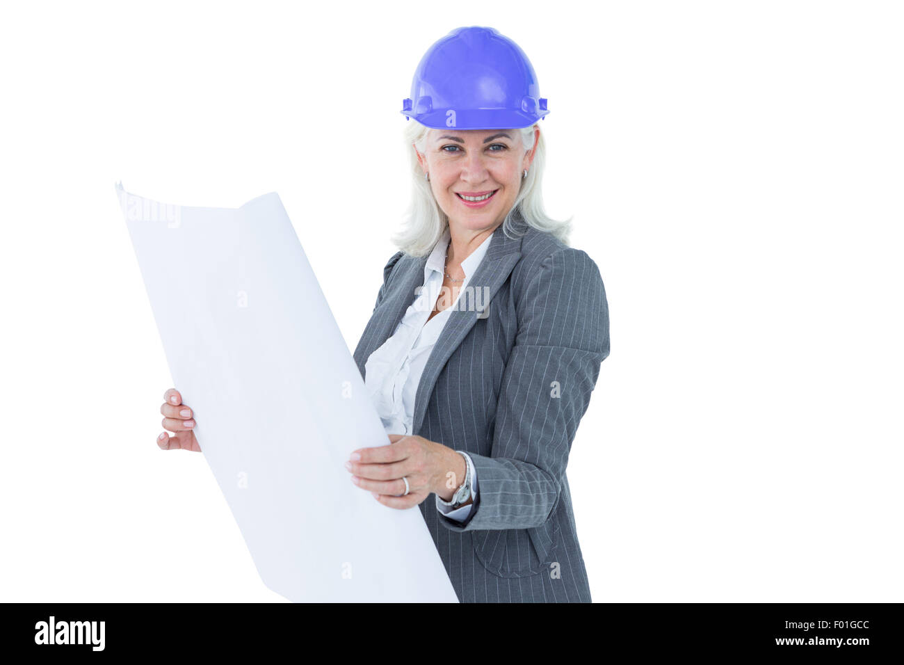Beautiful female engineer wearing helmet hi-res stock photography and ...