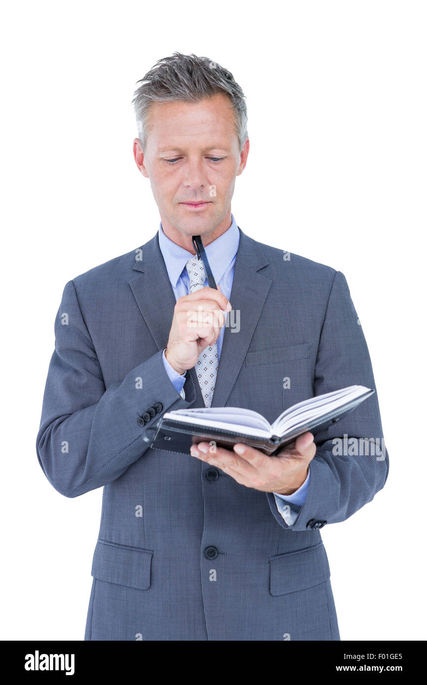 Businessman planner hi-res stock photography and images - Alamy