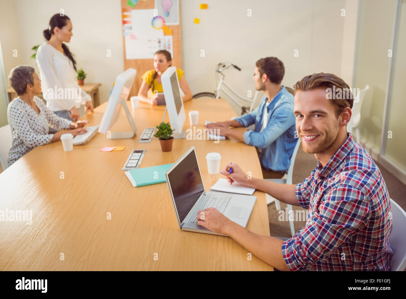 Creative business team working hi-res stock photography and images - Alamy