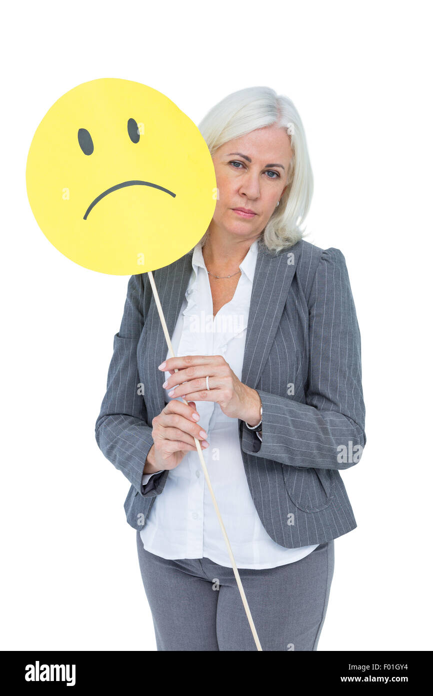 Unhappy smiley face hi-res stock photography and images - Alamy