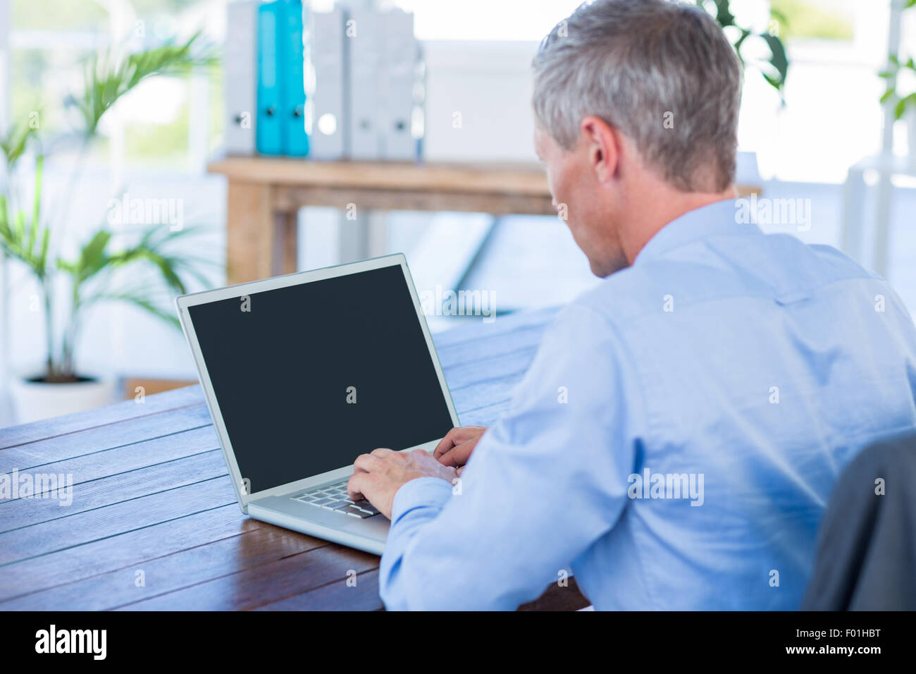 Businessman working computer laptop hi-res stock photography and images ...