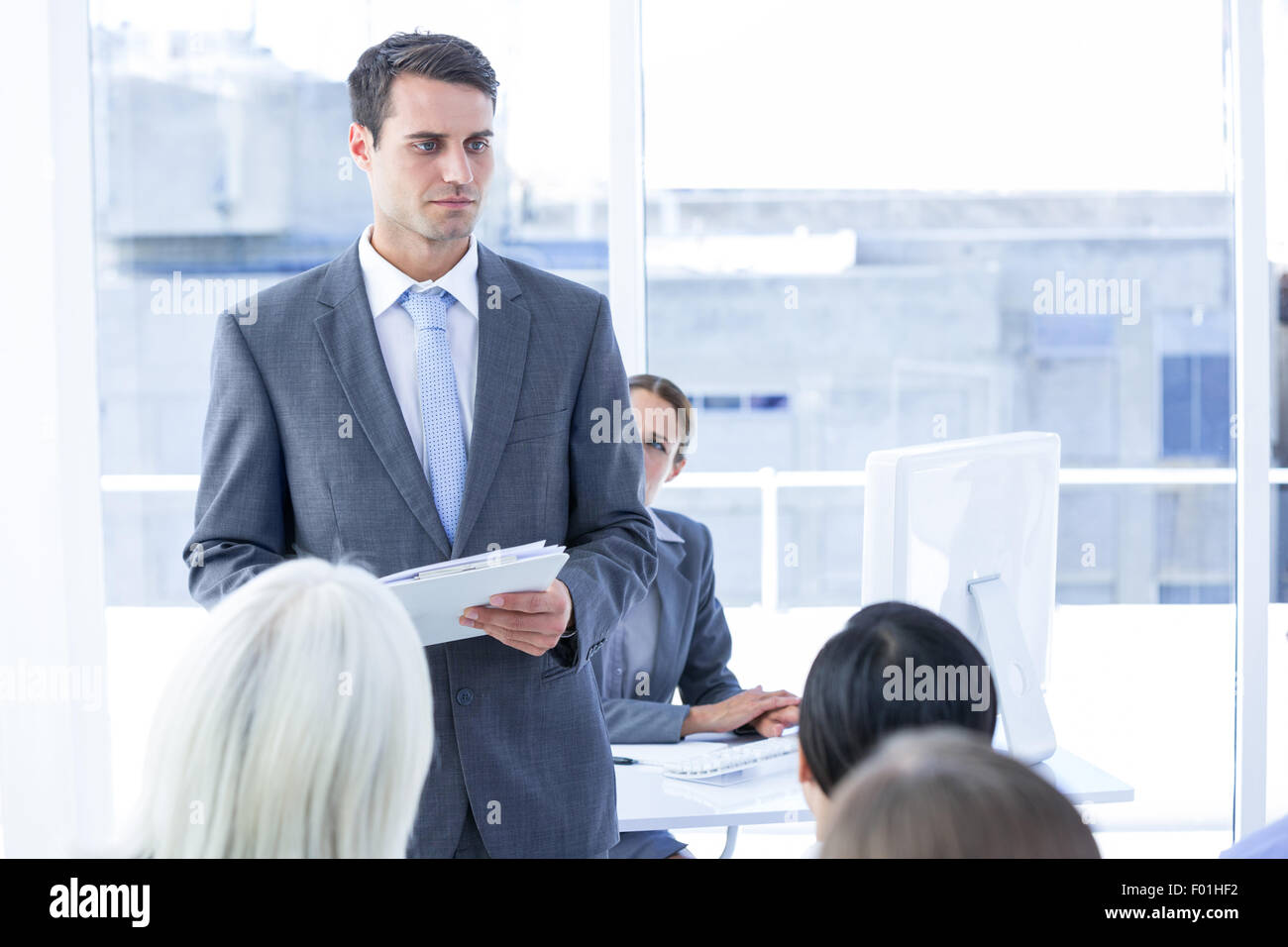 Mature businessman taking glass hi-res stock photography and images - Alamy