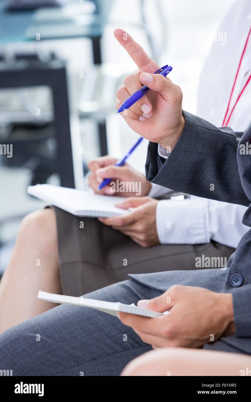 Businessman during presentation hi-res stock photography and images - Alamy