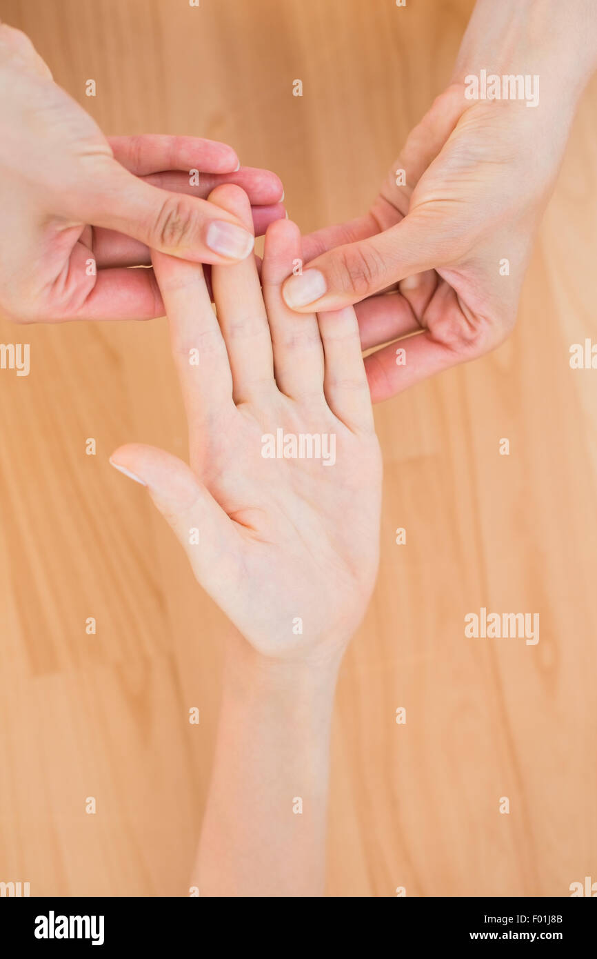 Hand massage hi-res stock photography and images - Alamy