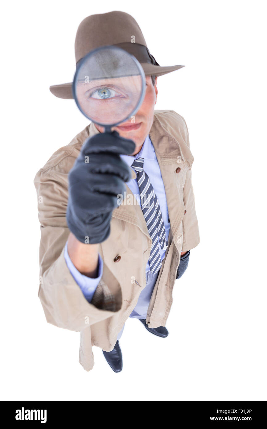 Observing with magnifier hi-res stock photography and images - Alamy