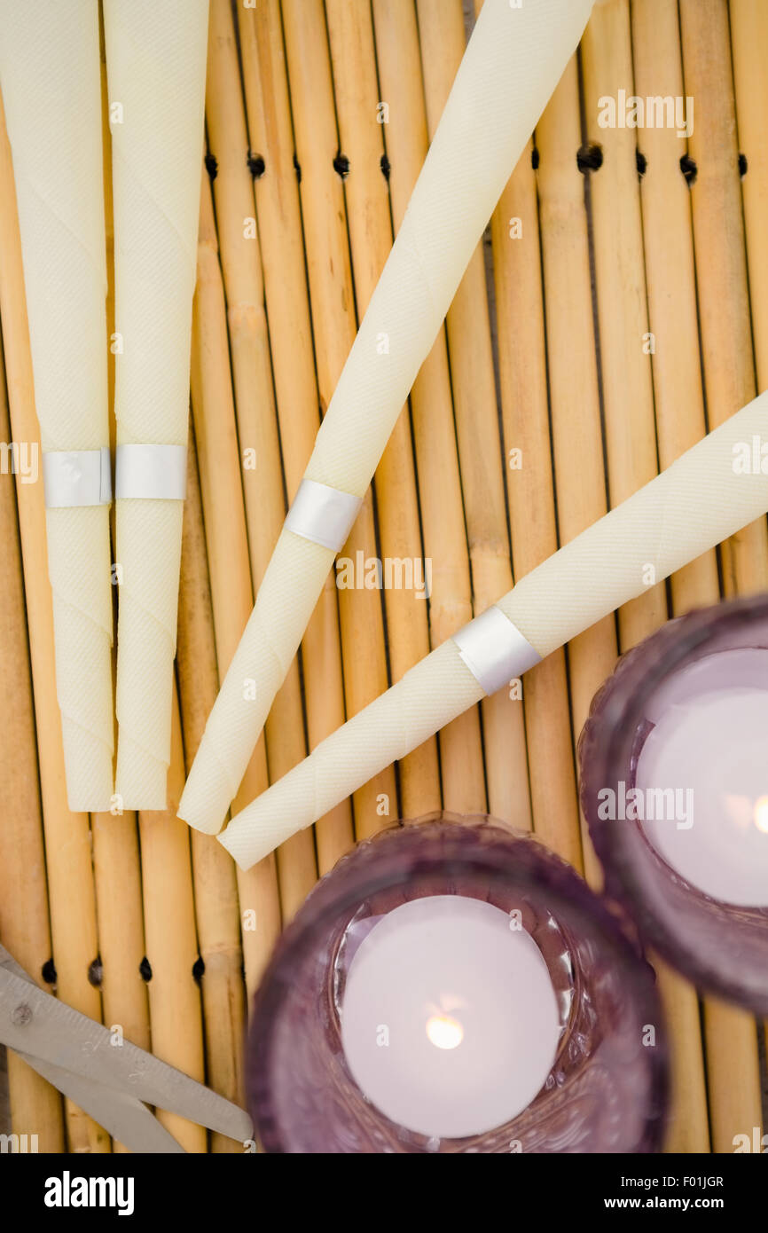 An instruments of spa center Stock Photo - Alamy