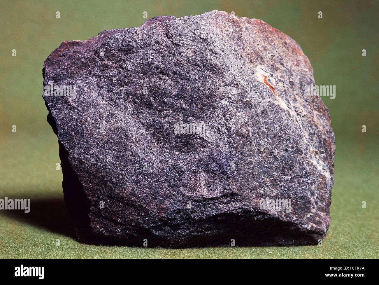 Amphibolite, metamorphic rock Stock Photo - Alamy