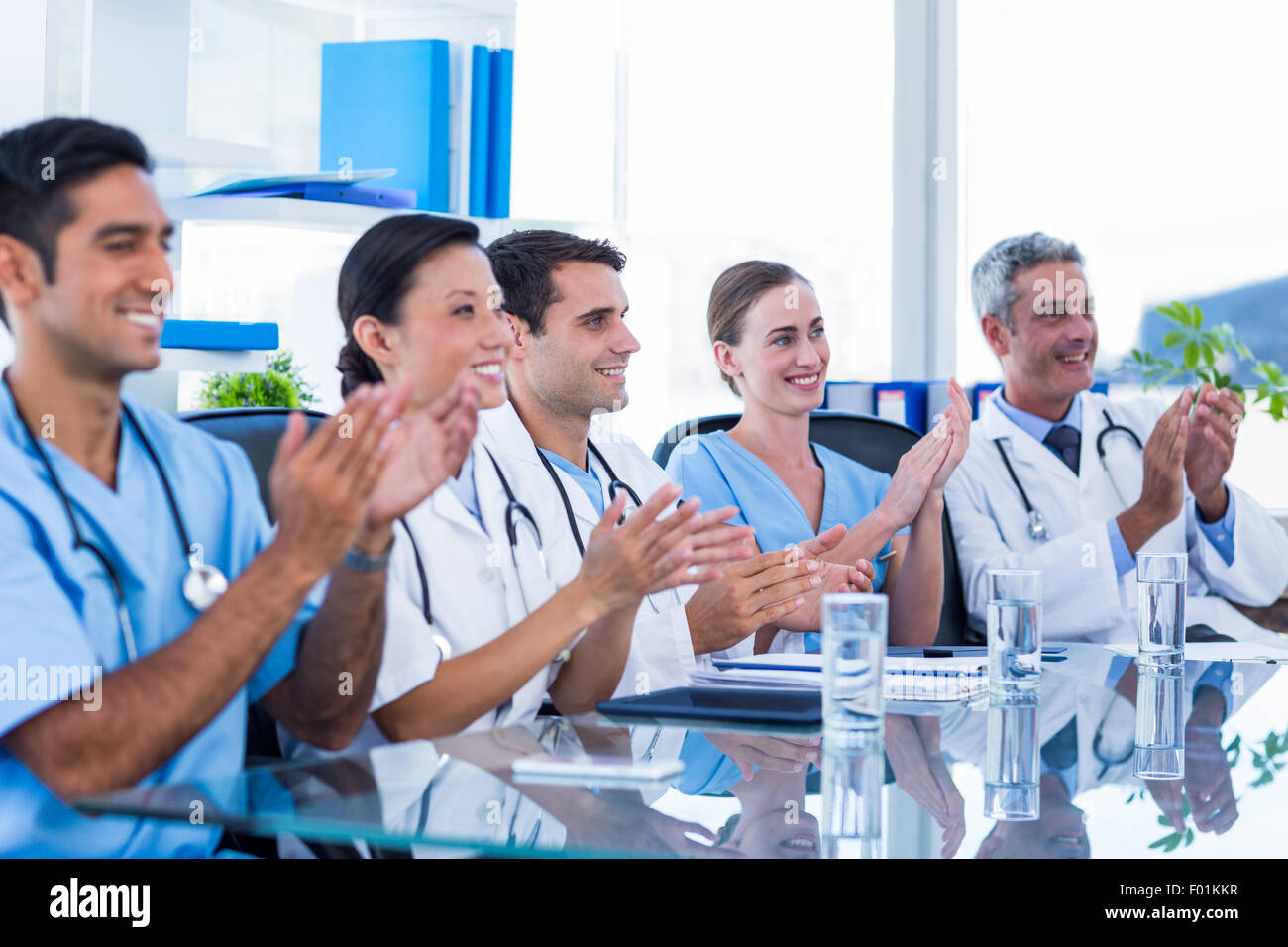 Hospital conference table hi-res stock photography and images - Alamy