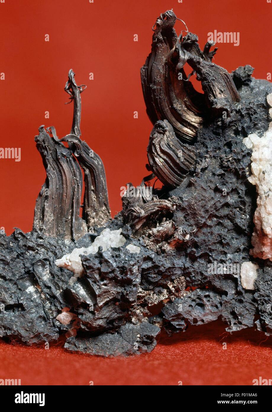 Silver, native element Stock Photo - Alamy