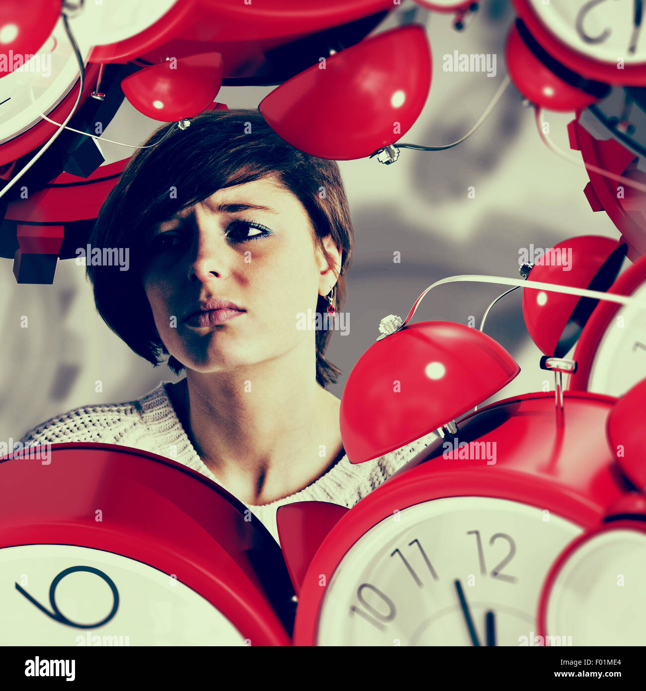 Leaning clock hi-res stock photography and images - Alamy