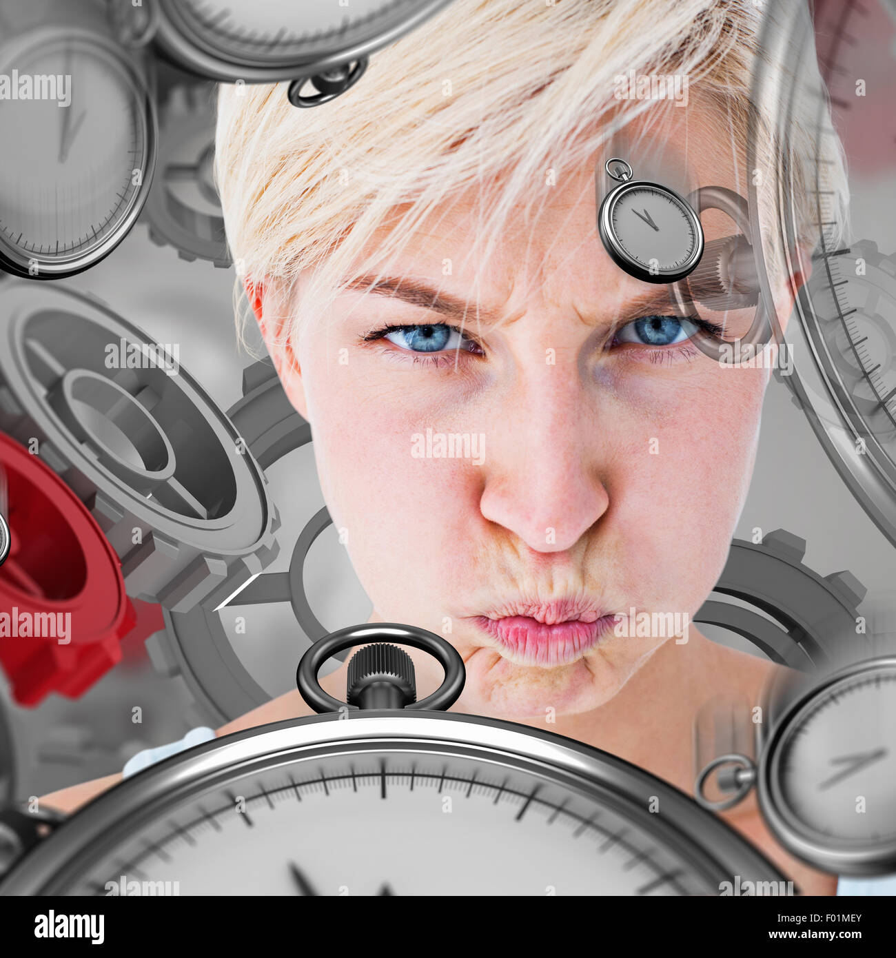 Mechanic Woman Angry High Resolution Stock Photography and Images - Alamy