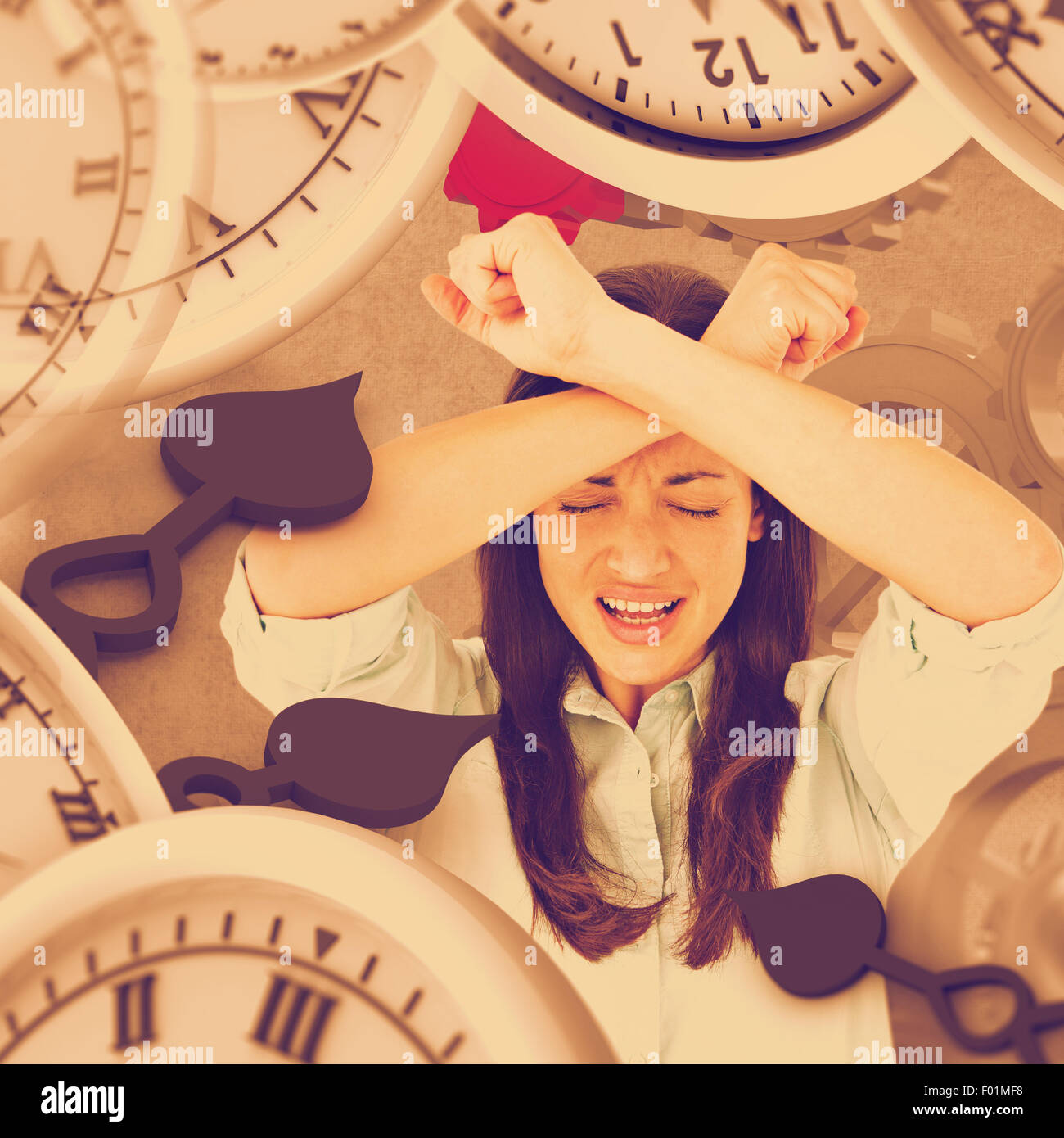 Crying clock hi-res stock photography and images - Alamy