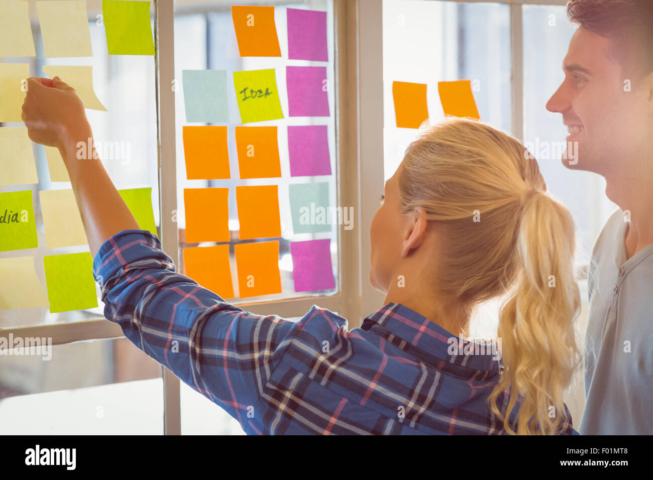 Young creative business people Stock Photo - Alamy