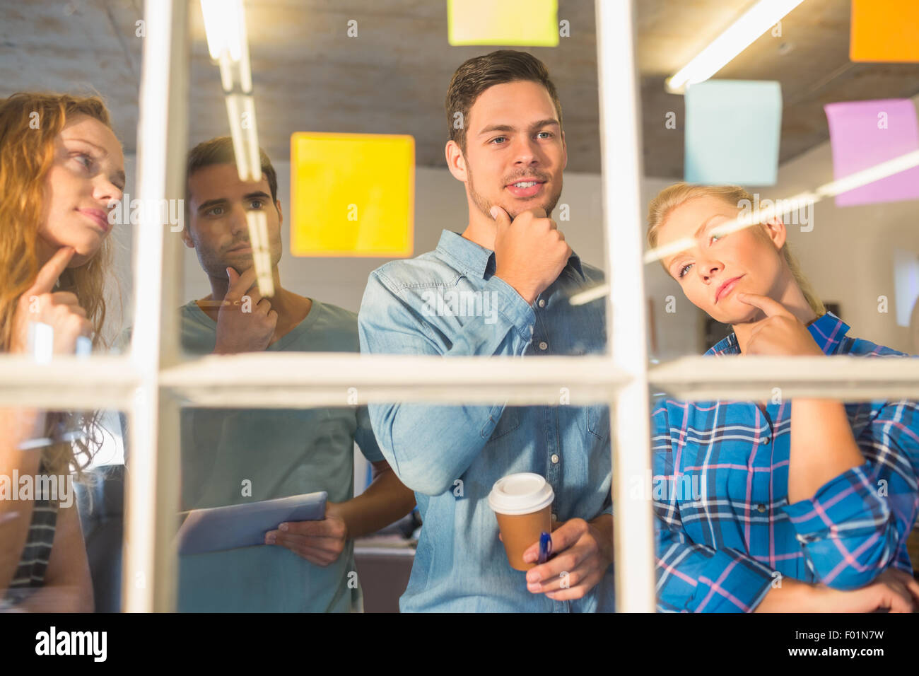 Young creative business people Stock Photo - Alamy