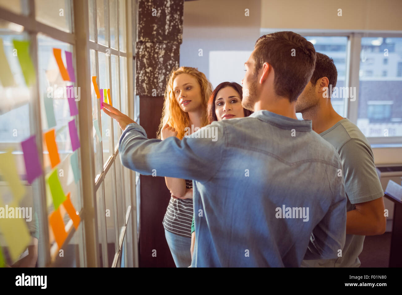 Young creative business people Stock Photo - Alamy