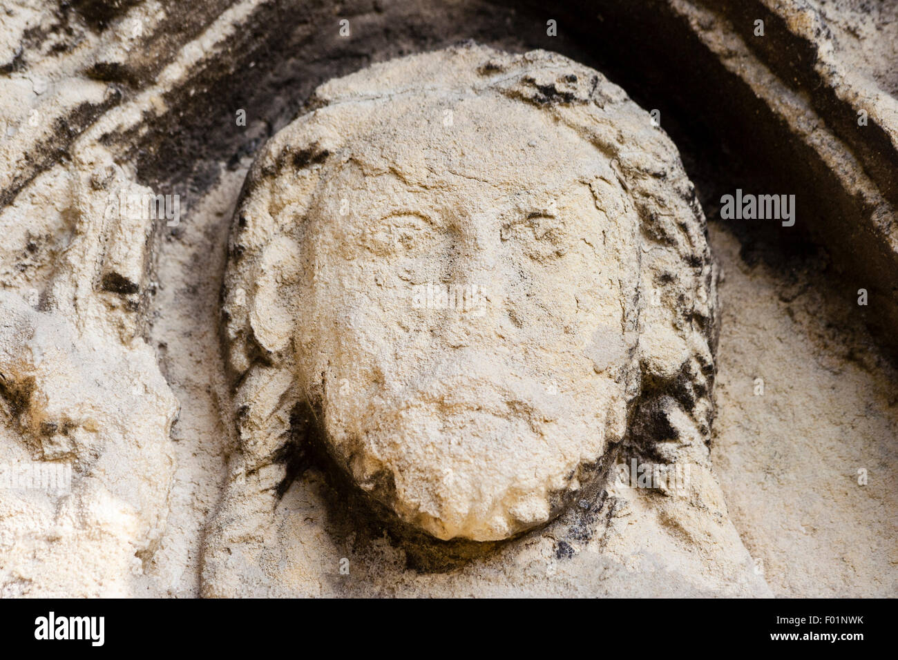 Norman stone carving hi-res stock photography and images - Alamy