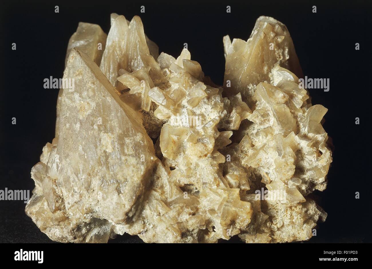 Minerals: Thenardite (Sodium Sulfate Stock Photo - Alamy