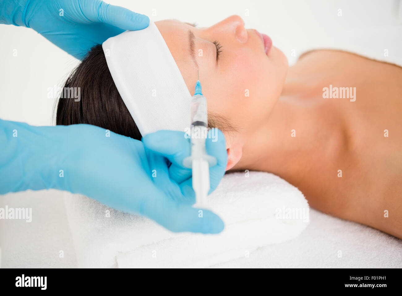Botox injection asian hi-res stock photography and images - Alamy