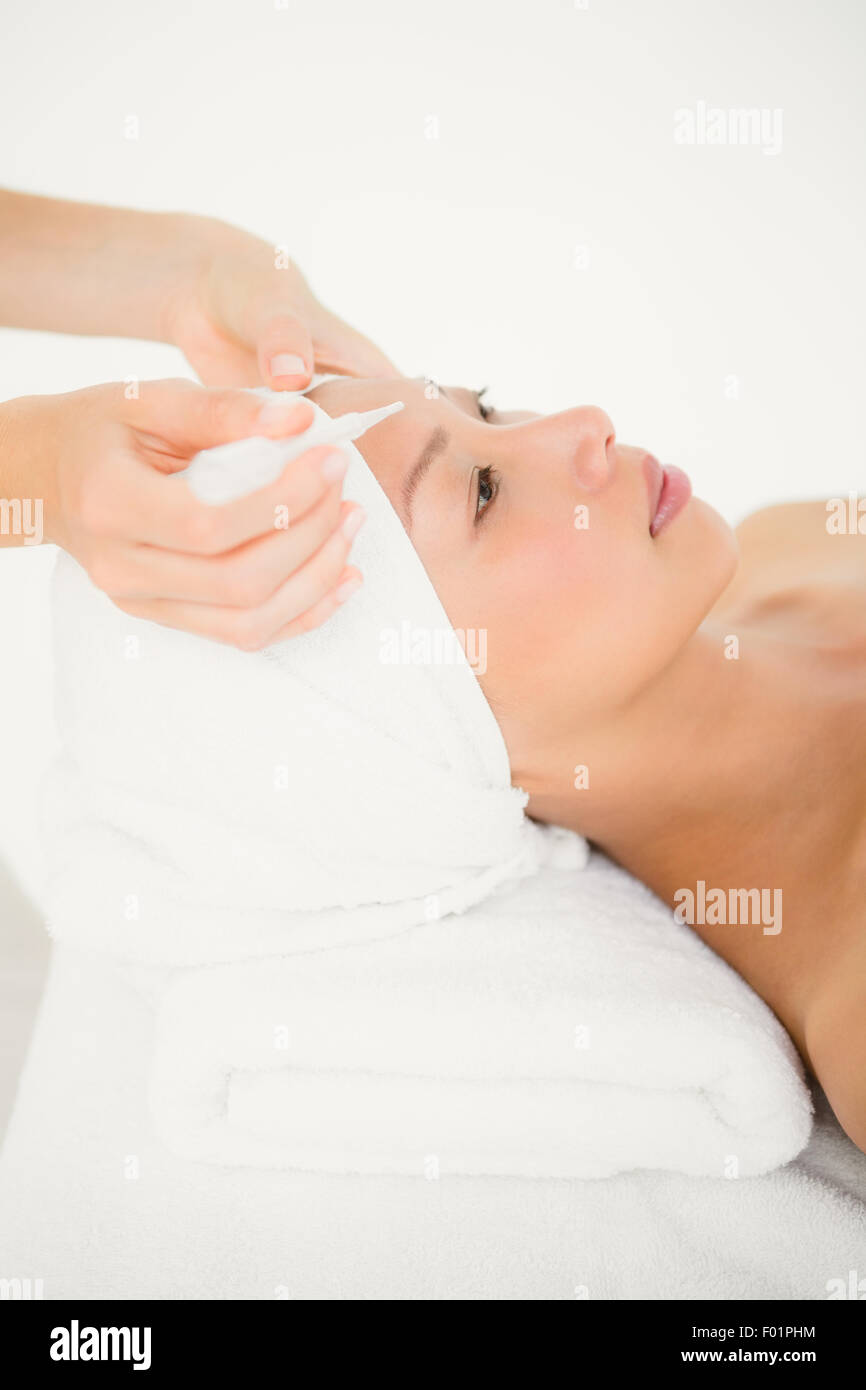 Doctor with her patient using water Stock Photo - Alamy