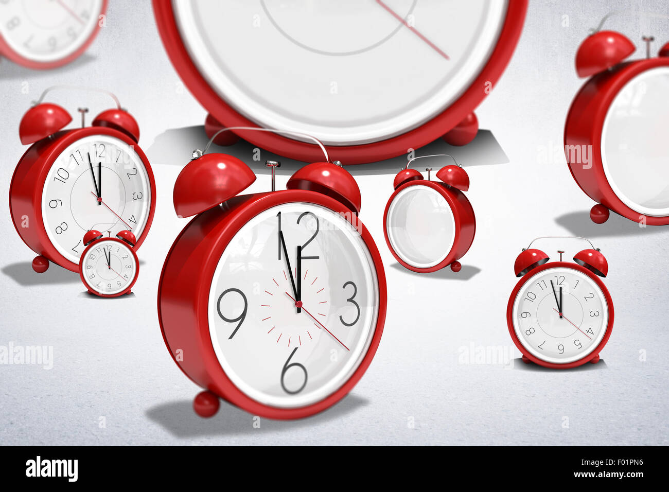 Digital wall clocks hi-res stock photography and images - Alamy