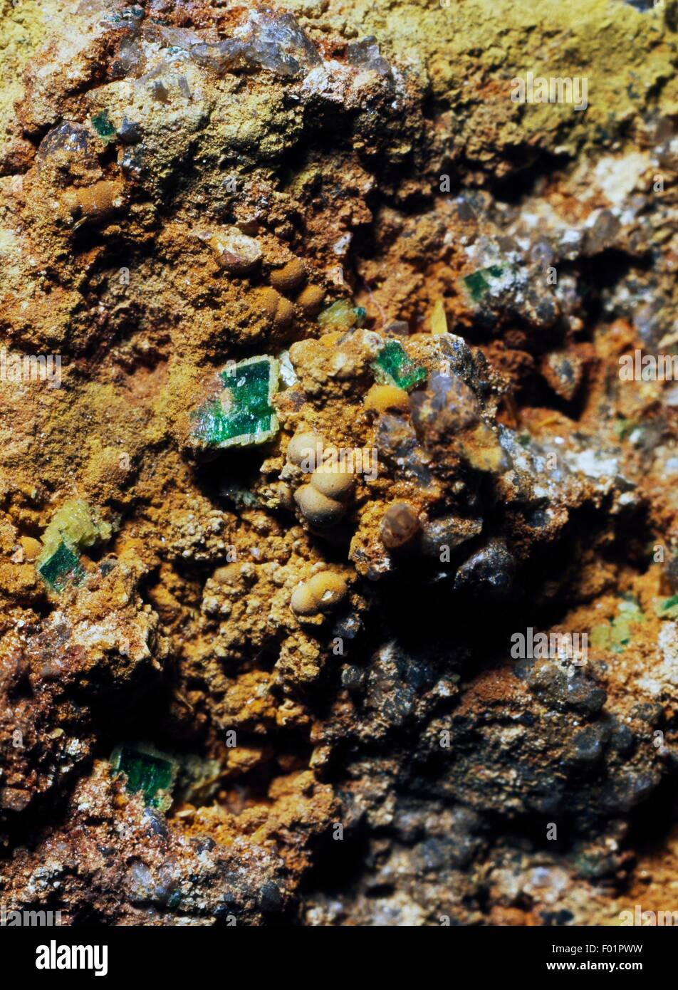 Radioactive phosphate mineral hi-res stock photography and images - Alamy