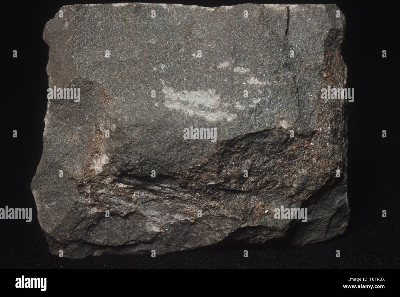 Minerals - Leucitite Stock Photo - Alamy