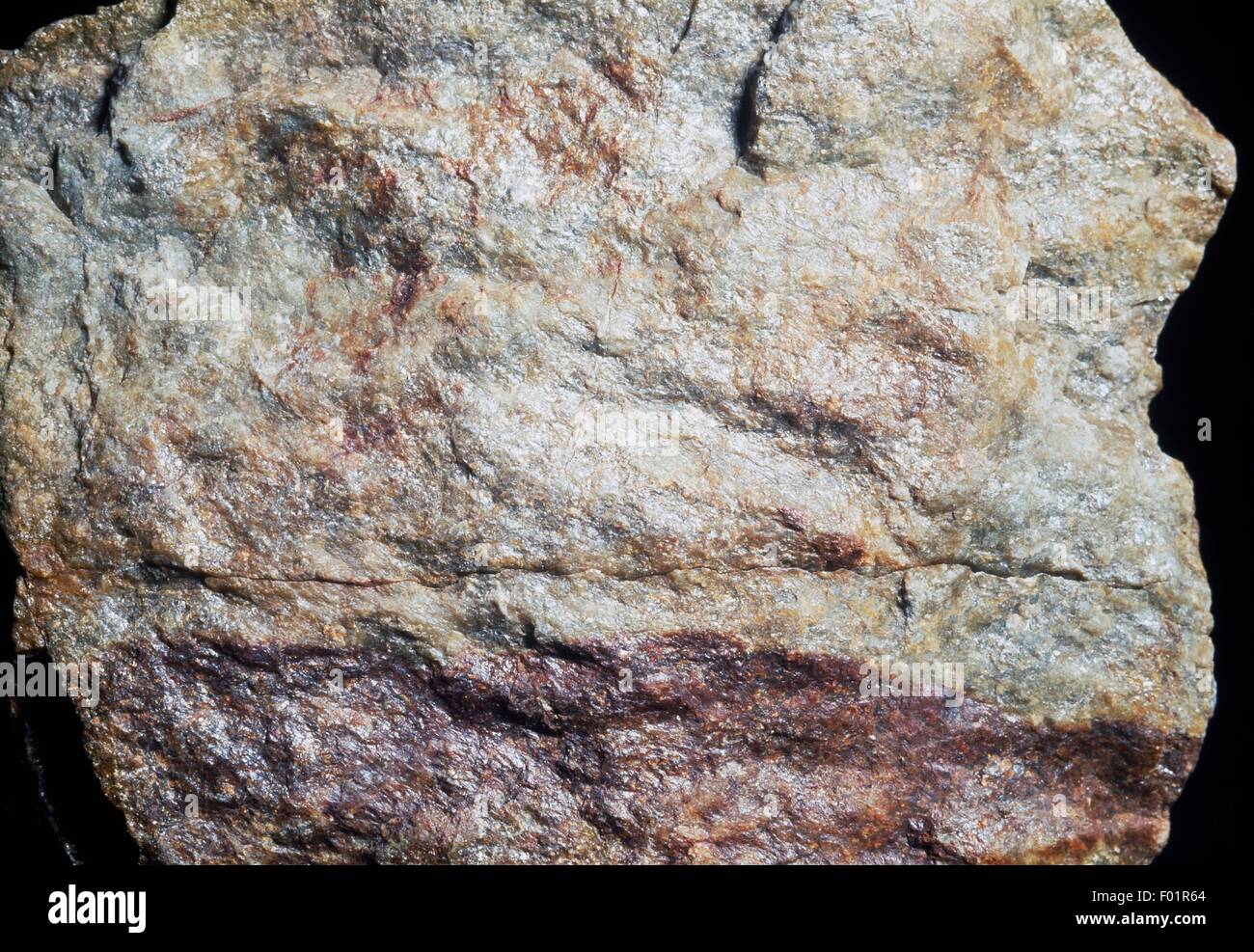 Micaceous quartzite, crystalline shale Stock Photo - Alamy