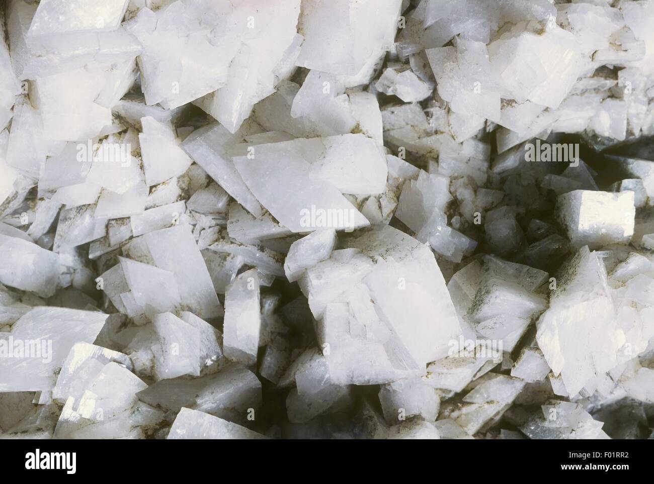 Minerals - Adularia, close-up Stock Photo - Alamy
