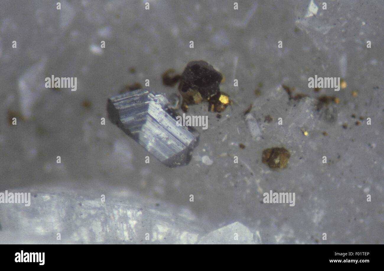 Minerals - Jordanite, close-up Stock Photo - Alamy