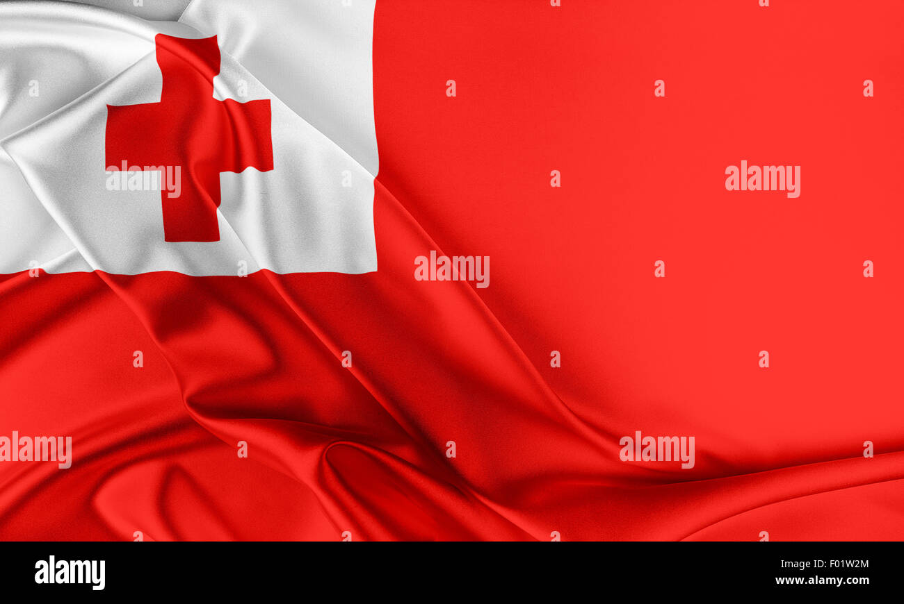 Tonga flag hi-res stock photography and images - Alamy
