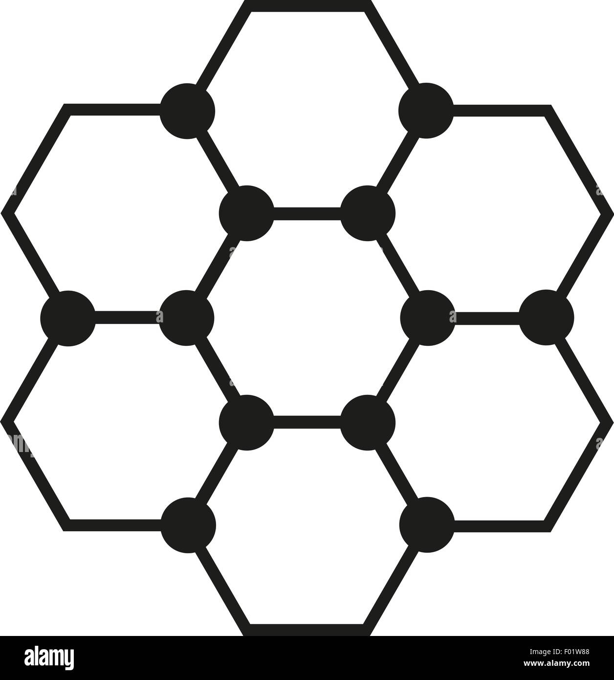 The molecule icon. Atom and chemistry, dna, physics symbol. Flat Stock ...