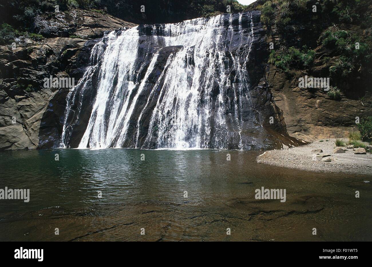 Qiloane Falls, Maseru district, Lesotho Stock Photo - Alamy