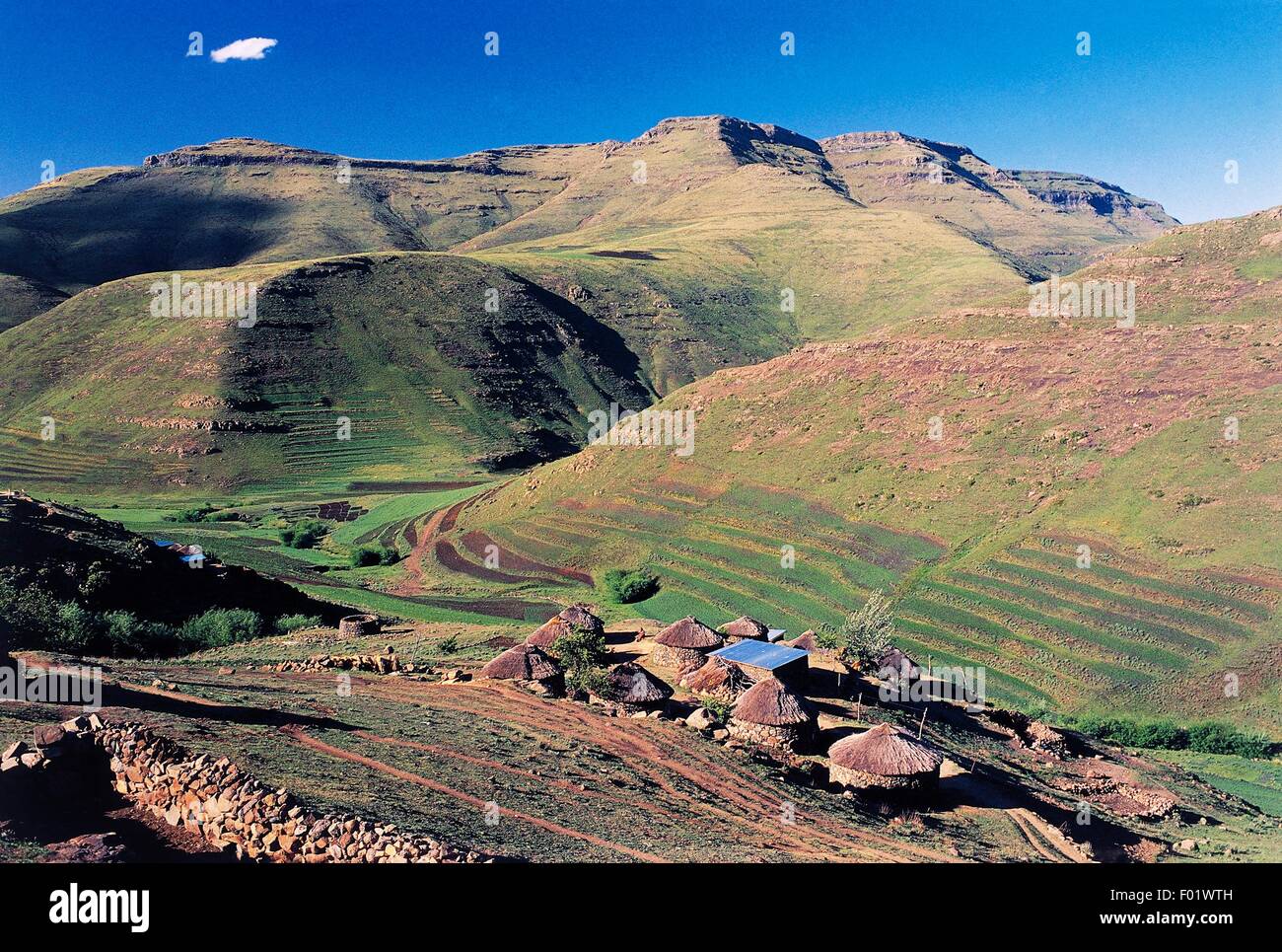 Highlands, Thaba Tseka district, Lesotho Stock Photo - Alamy