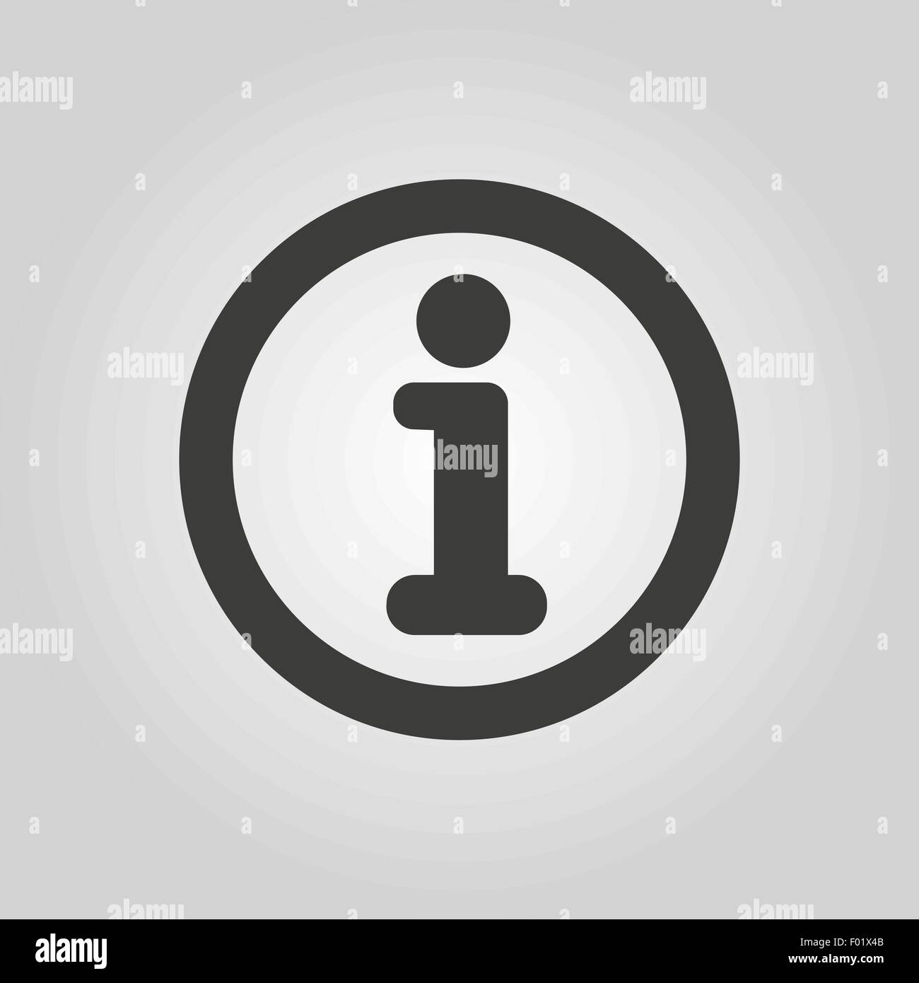 The information icon. Info and faq symbol. Flat Stock Vector Image ...