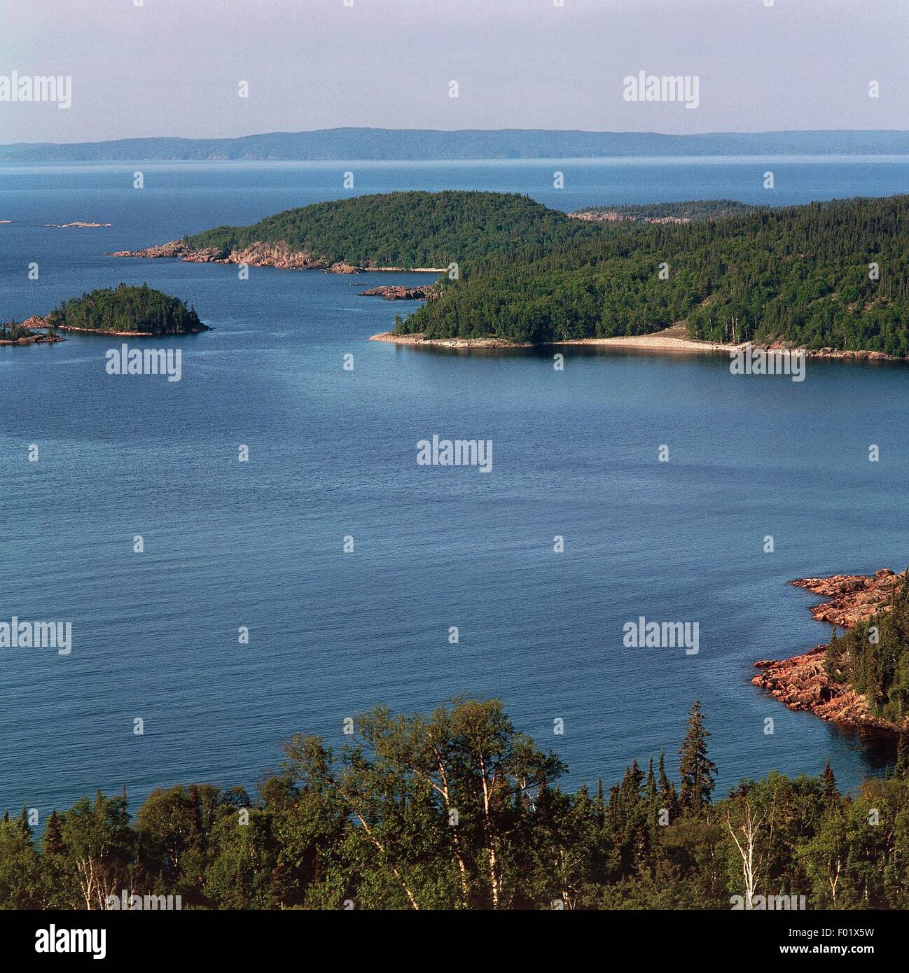 Northern shore of Lake Superior, Ontario, Canada Stock Photo - Alamy