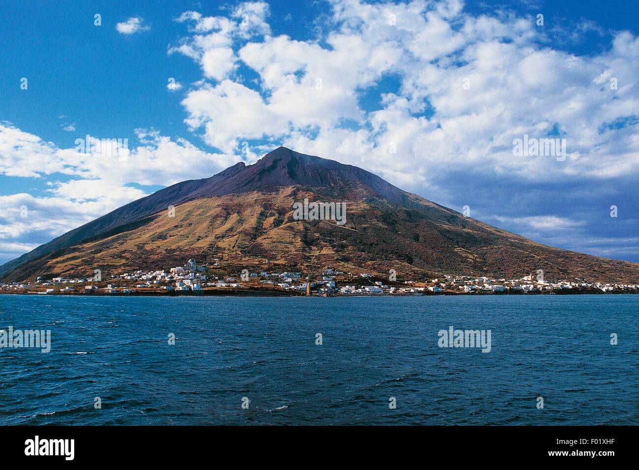 The Stromboli volcano, Lipari or Aeolian islands (UNESCO World Heritage ...