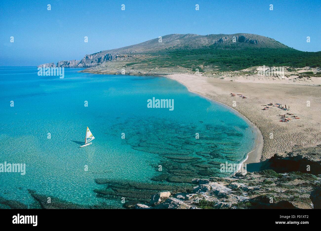 Cala Mesquida's beach, Majorca, Balearic islands, Spain Stock Photo - Alamy
