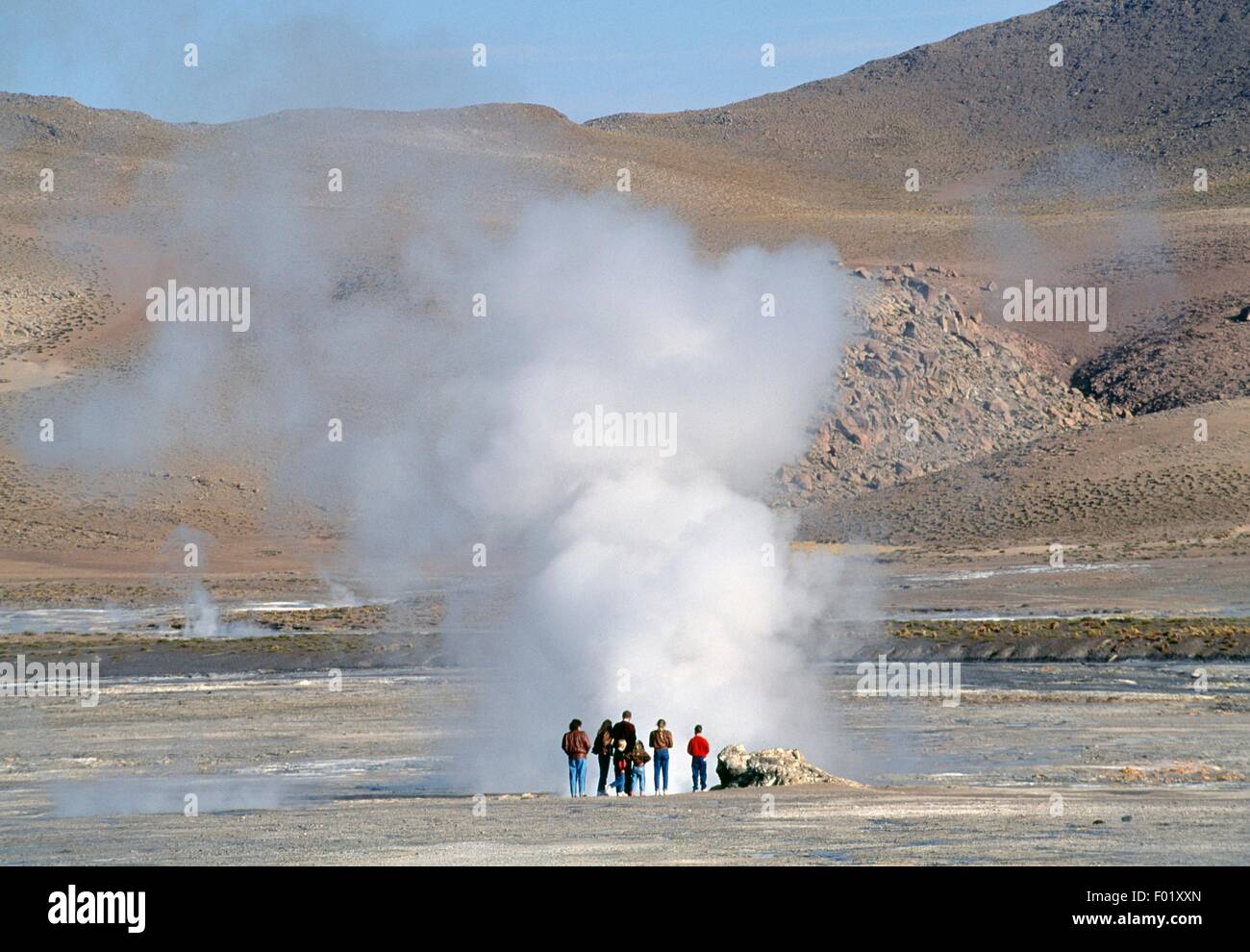 El Tatio geyser field, Antofagasta Region, Chile Stock Photo - Alamy